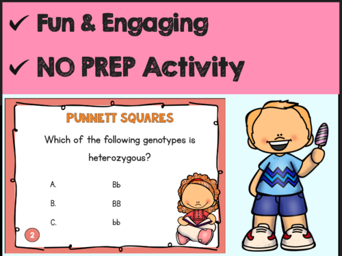 Punnett Squares Task Cards Genetics Review | Teaching Resources