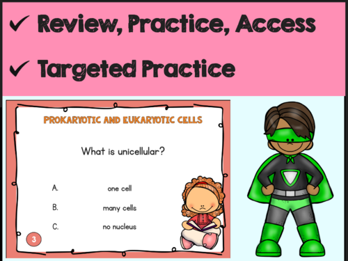 Prokaryotic And Eukaryotic Cells Task Cards Cell Theory | Teaching ...