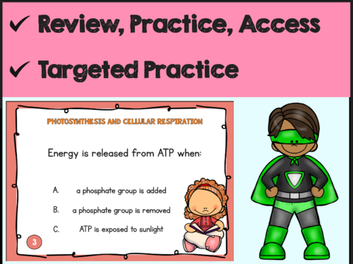 Photosynthesis And Cellular Respiration Task Cards Practice | Teaching ...