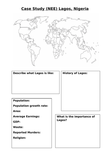 GCSE Geography – Urban issues and challenges -4 - LIC - Urban growth in ...