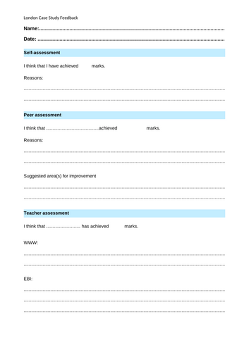 GCSE Geography – Urban issues and challenges -10 - UK city challenges ...