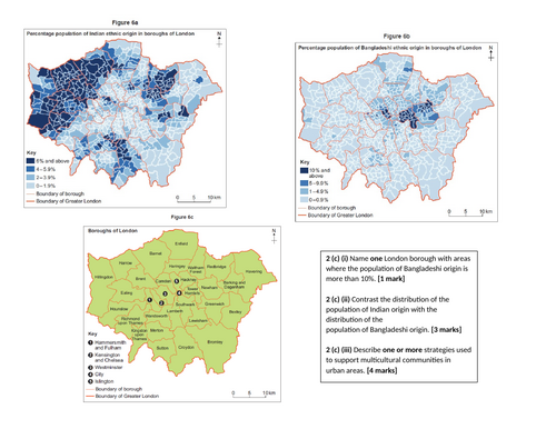 GCSE Geography – Urban issues and challenges -10 - UK city challenges ...