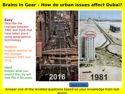 AQA GCSE Geography Urban Issues full unit of 12 lessons | Teaching ...