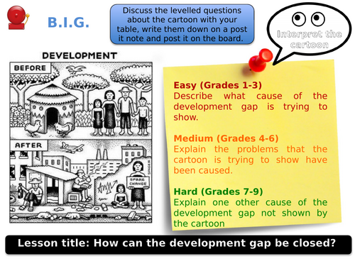GCSE Geography – Changing economic world - 5 - closing the development ...