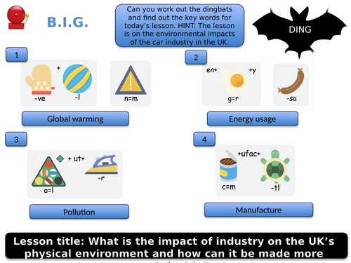 GCSE Geography – Changing economic world - 10 - Impacts of industry ...