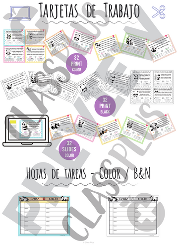 Tarjetas de Trabajo Sobre La Honestidad Tema El panda, Causa y Efecto ...