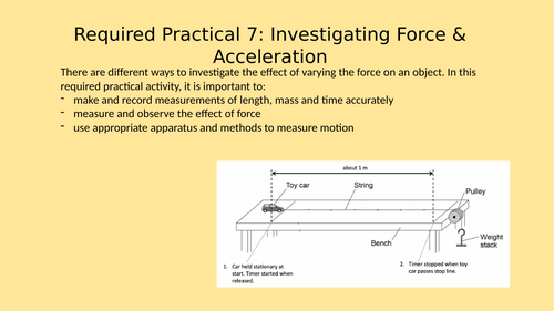 RP - Newton's 2nd Law | Teaching Resources
