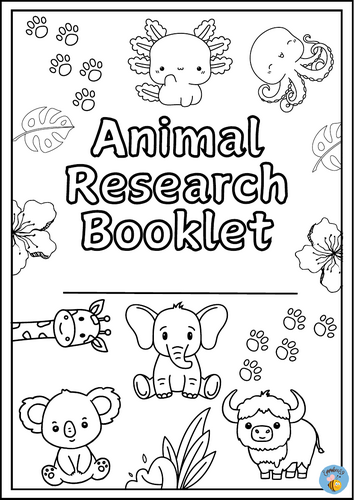 Report Writing- Animal Research Booklet | Teaching Resources