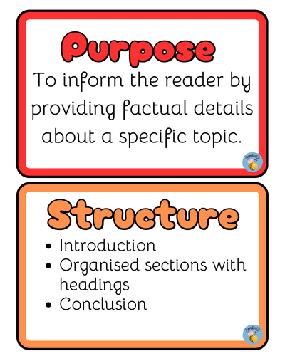 Report Writing Display Posters | Teaching Resources