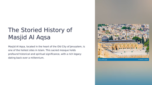 Masjid Al Aqsa Activity Pack | Teaching Resources