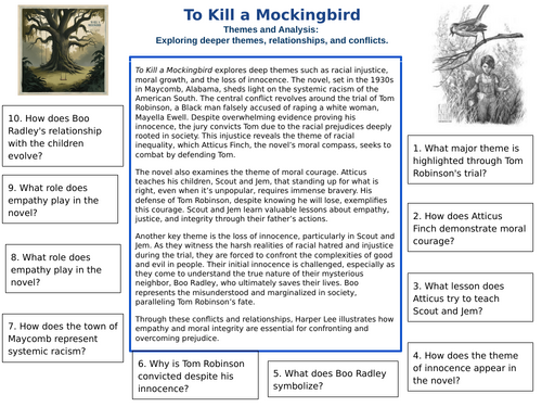 To Kill a Mockingbird: Guided reading resource 3 different Levels ...