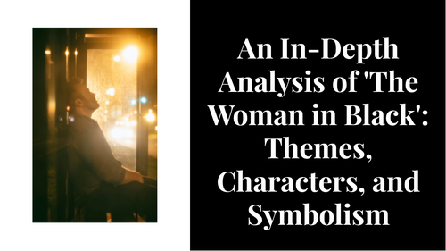 Woman in Black. Guided Reading: 3 adapted levels | Teaching Resources