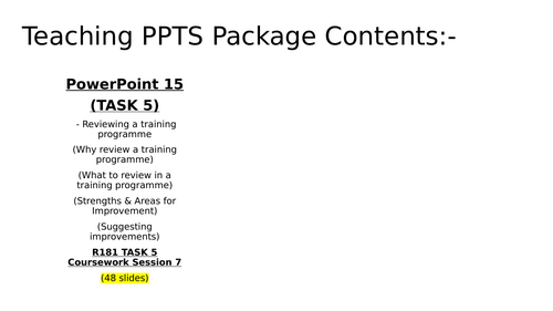 Cambridge National Level 2 Sports Science R181 Task 5 Teaching PPT ...