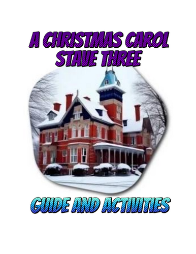 A Christmas Carol, Stave Three: Resources for SEN and ESL students ...