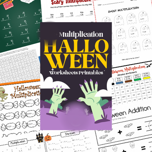 Halloween Multiplication Worksheets Printable | Spooky Fun Math ...