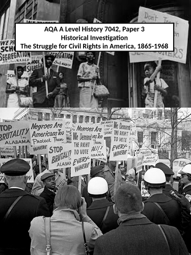 Coursework guide: Civil Rights in America (AQA history A-level ...