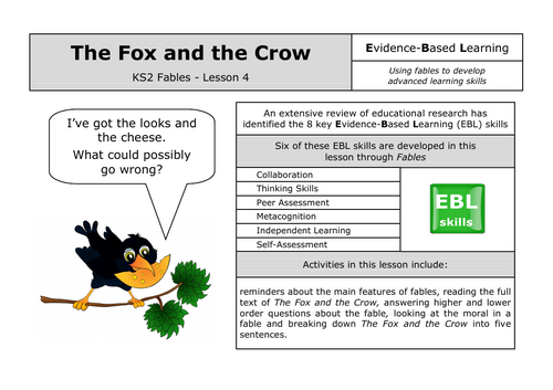 The Fox and the Crow | Teaching Resources