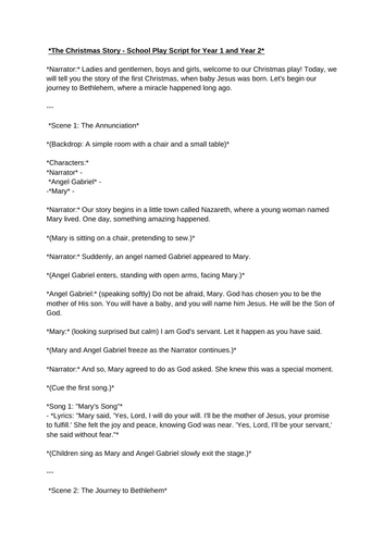 School nativity for EYFS, KS1 or/and KS2 - 3 different Nativities ...