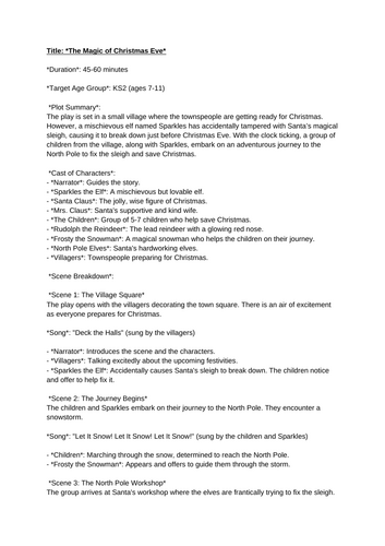 School nativity for EYFS, KS1 or/and KS2 - 3 different Nativities ...