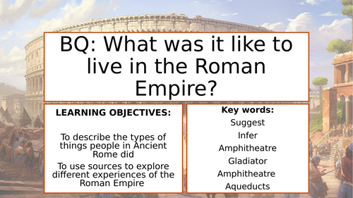 What was life like in the Roman Empire? | Teaching Resources
