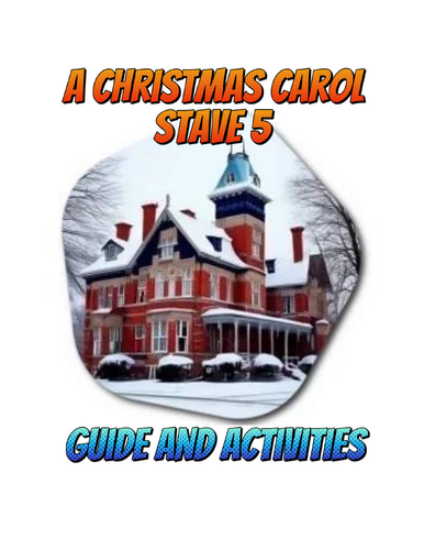 A Christmas Carol, Stave Five: Resources for SEN and ESL students ...