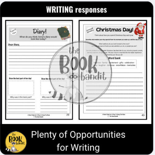 A PLACE TO HANG THE MOON based on the book by Kate Albus NOVEL STUDY ...