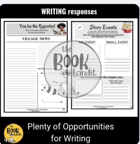 A PLACE TO HANG THE MOON based on the book by Kate Albus NOVEL STUDY ...