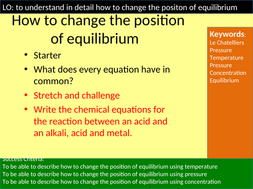Equilibrium | Teaching Resources