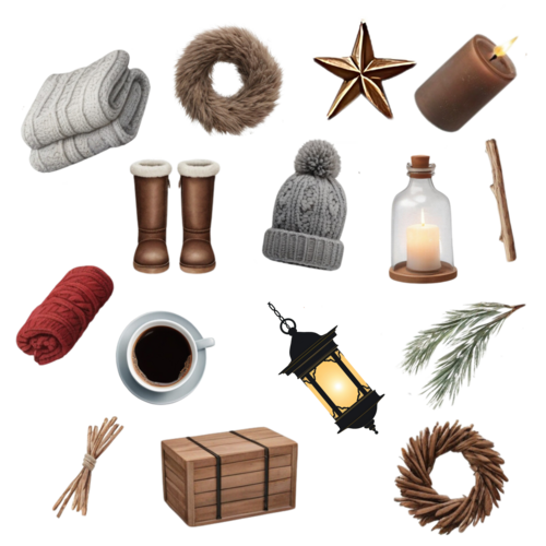 30 Cozy Winter SVG Bundle Clipart Images | Teaching Resources