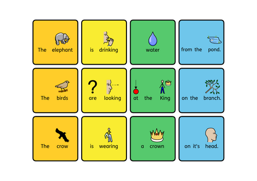 RWI Set 6 (Blue) Book 04 - King of the birds resources | Teaching Resources