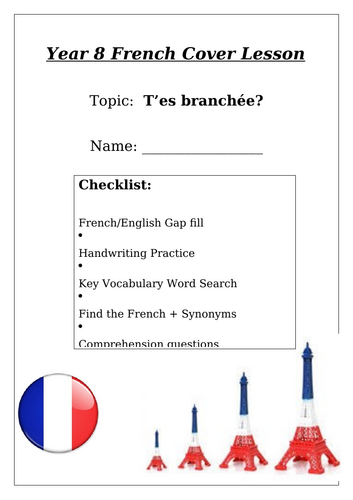 French Cover Booklets KS3 | Teaching Resources