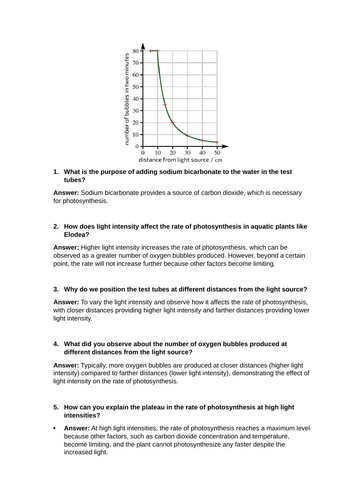 Photosynthesis and Respiration - Agricultural science | Teaching Resources