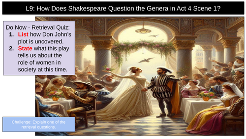 Much Ado About Nothing GCSE | Teaching Resources