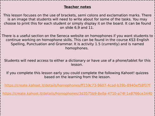 English Cover/Literacy Basic Lessons Ks3 | Teaching Resources