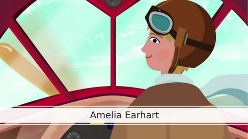 Significant individuals from the past- Amelia Earhart. | Teaching Resources