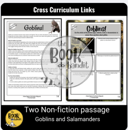 THE SPIDERWICK CHRONICLES #5 The Wrath of Mulgarath NOVEL STUDY ...