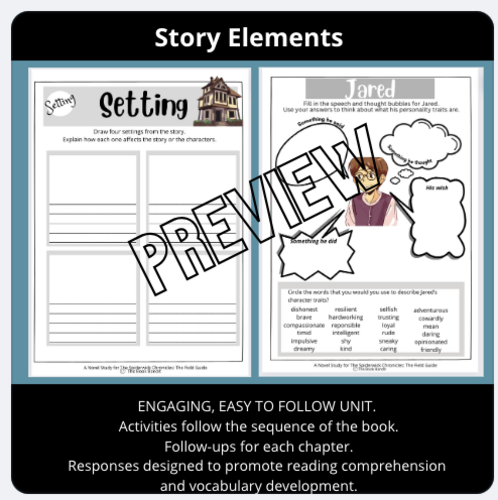 THE SPIDERWICK CHRONICLES #1 The Field Guide NOVEL STUDY | Teaching ...