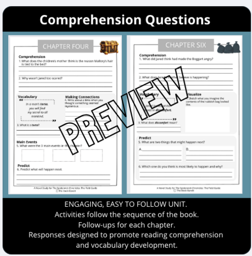 THE SPIDERWICK CHRONICLES #1 The Field Guide NOVEL STUDY | Teaching ...