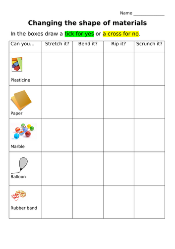 Changing materials | Teaching Resources