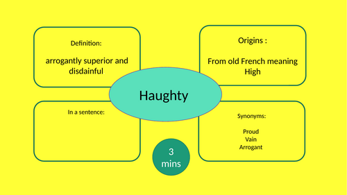Vocab Building - Frayer Model and Roo Word | Teaching Resources
