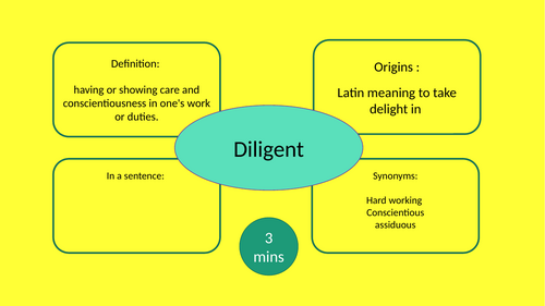 Vocab Building - Frayer Model and Root Word | Teaching Resources
