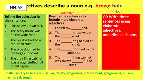 Grammar, Punctuation and Vocab Lessons | Teaching Resources