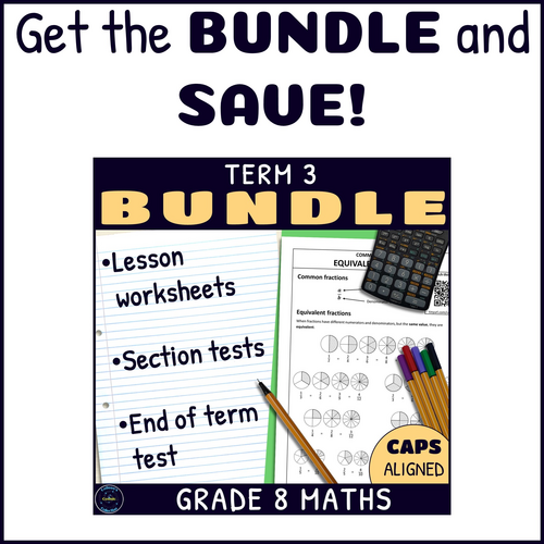 Multiplying and Dividing Common Fractions - Grade 8 Maths Term 3 Lesson ...