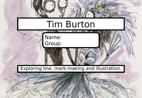 Tim Burton Project Booklet | Teaching Resources