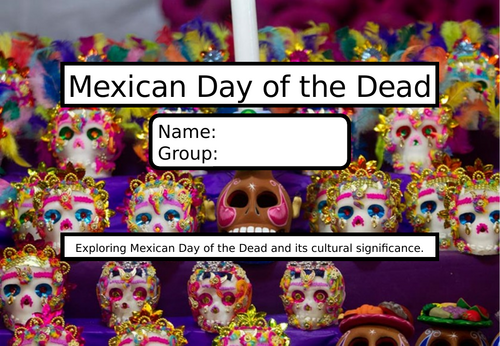 Mexican Day of the Dead Project Booklet | Teaching Resources