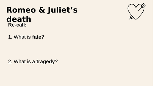 Romeo and Juliet - Full SOW for KS3 | Teaching Resources