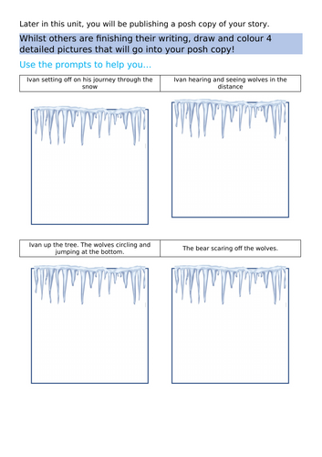 Ice Palace (LKS2) - 20 Lesson Writing Sequence - (Robert Swindells ...