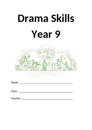 Year 9 Drama Booklet - KS3 - Performing Arts | Teaching Resources