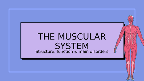 T Level Health - The Muscular System | Teaching Resources
