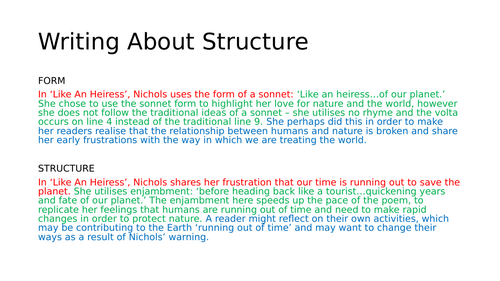 AQA Worlds and Lives Poetry Anthology - Complete Scheme of Work ...